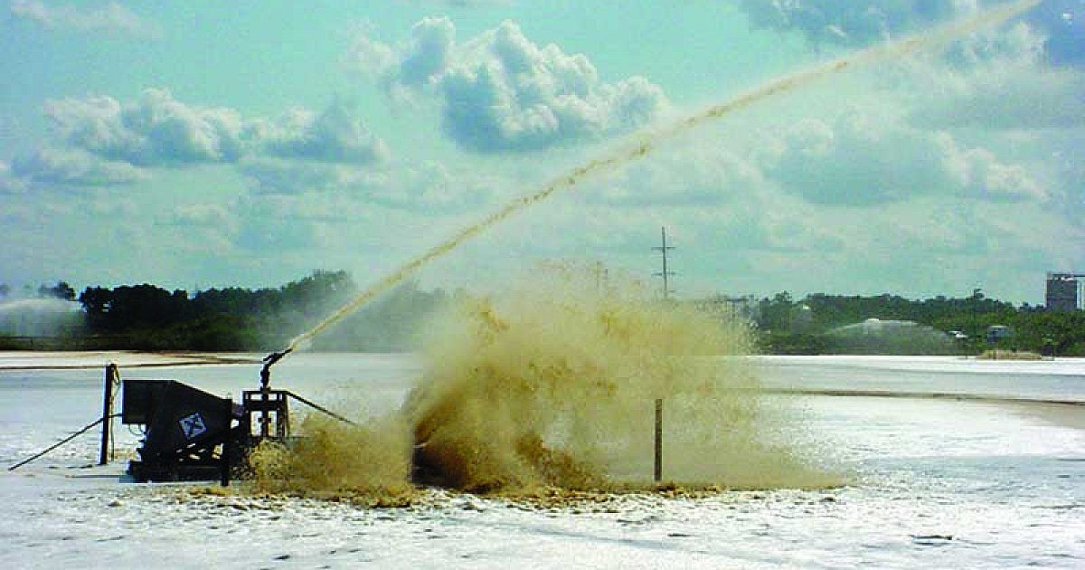 Airmaster Turbo X-Treme water cannon | Treatment Plant Operator
