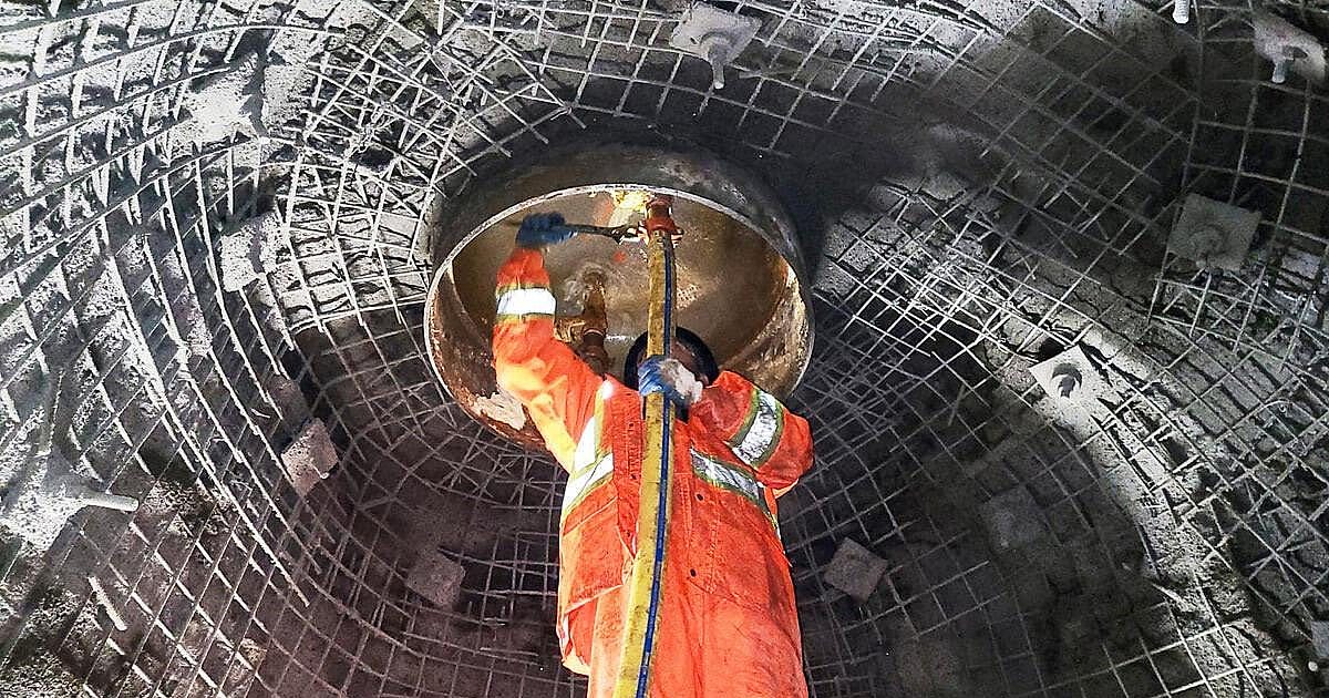 Outfall Project Requires Tunneling Down… | Treatment Plant Operator