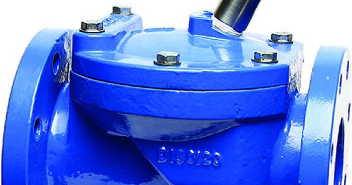 Flomatic rubber flapper swing check valve | Treatment Plant Operator