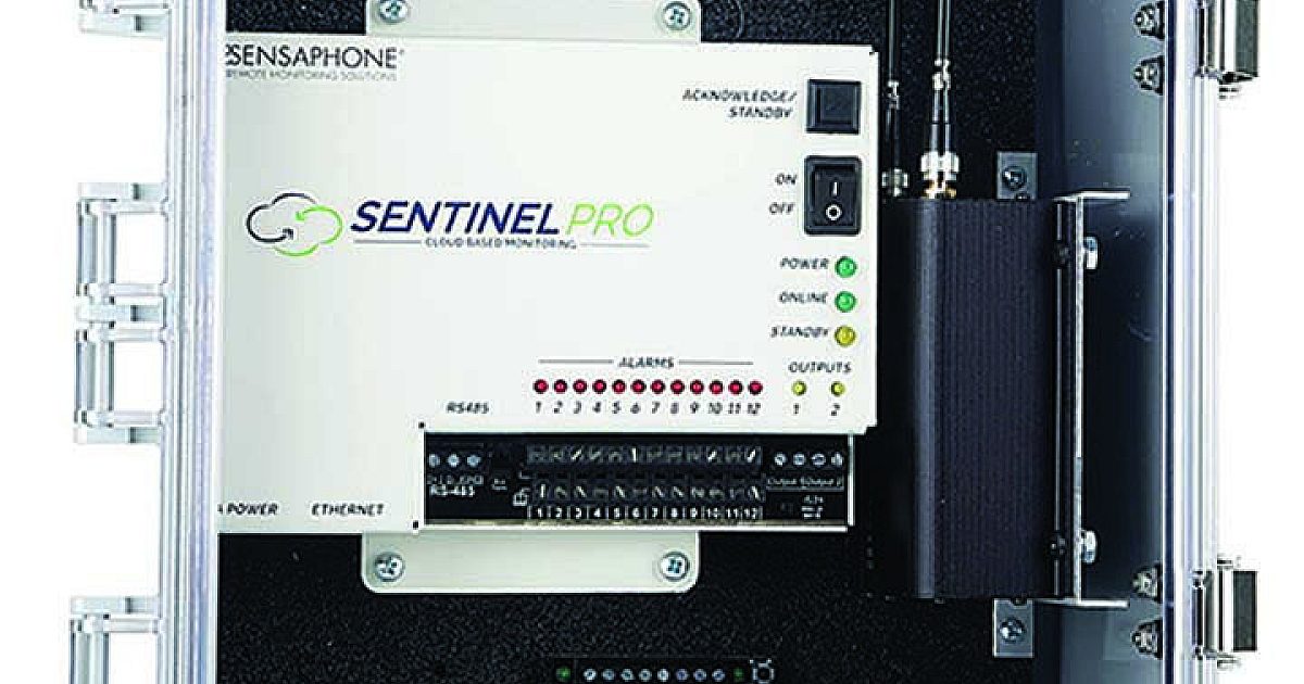 Monitors - Sensaphone Sentinel PRO | Treatment Plant Operator
